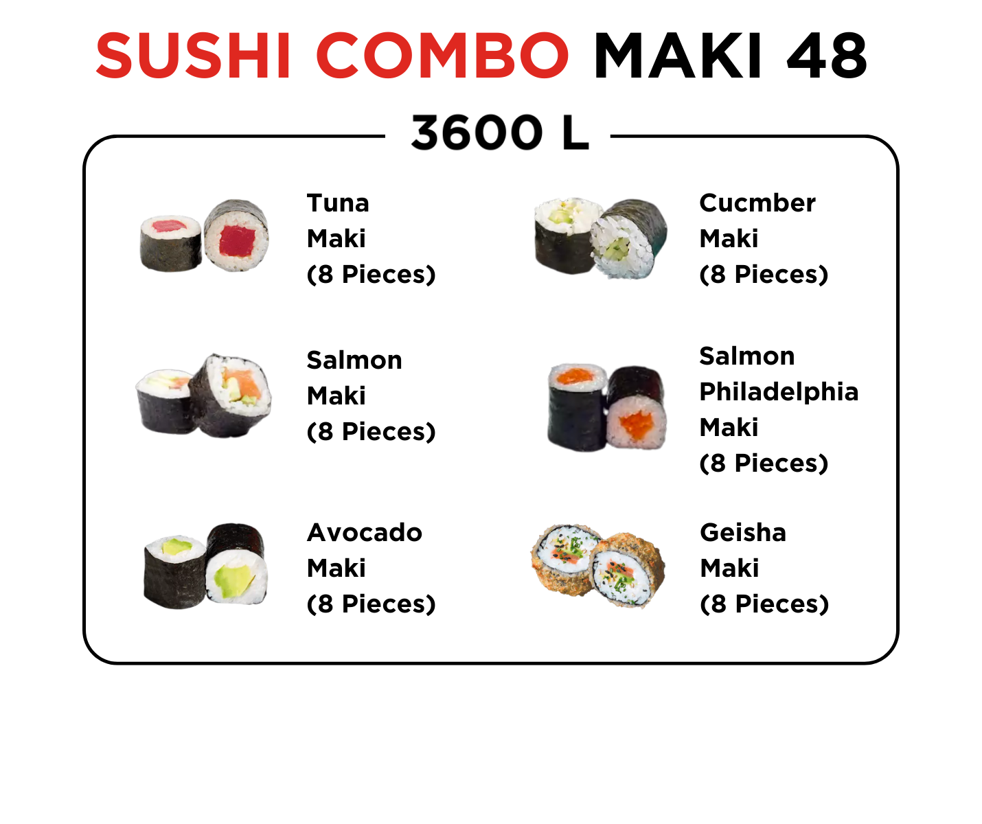 Sushi Combos - wonderbites